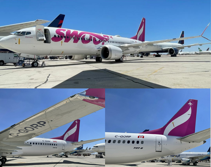 SMBC Aviation Capital delivers Boeing 737-8 MAX to Swoop – Canadian Aviation News